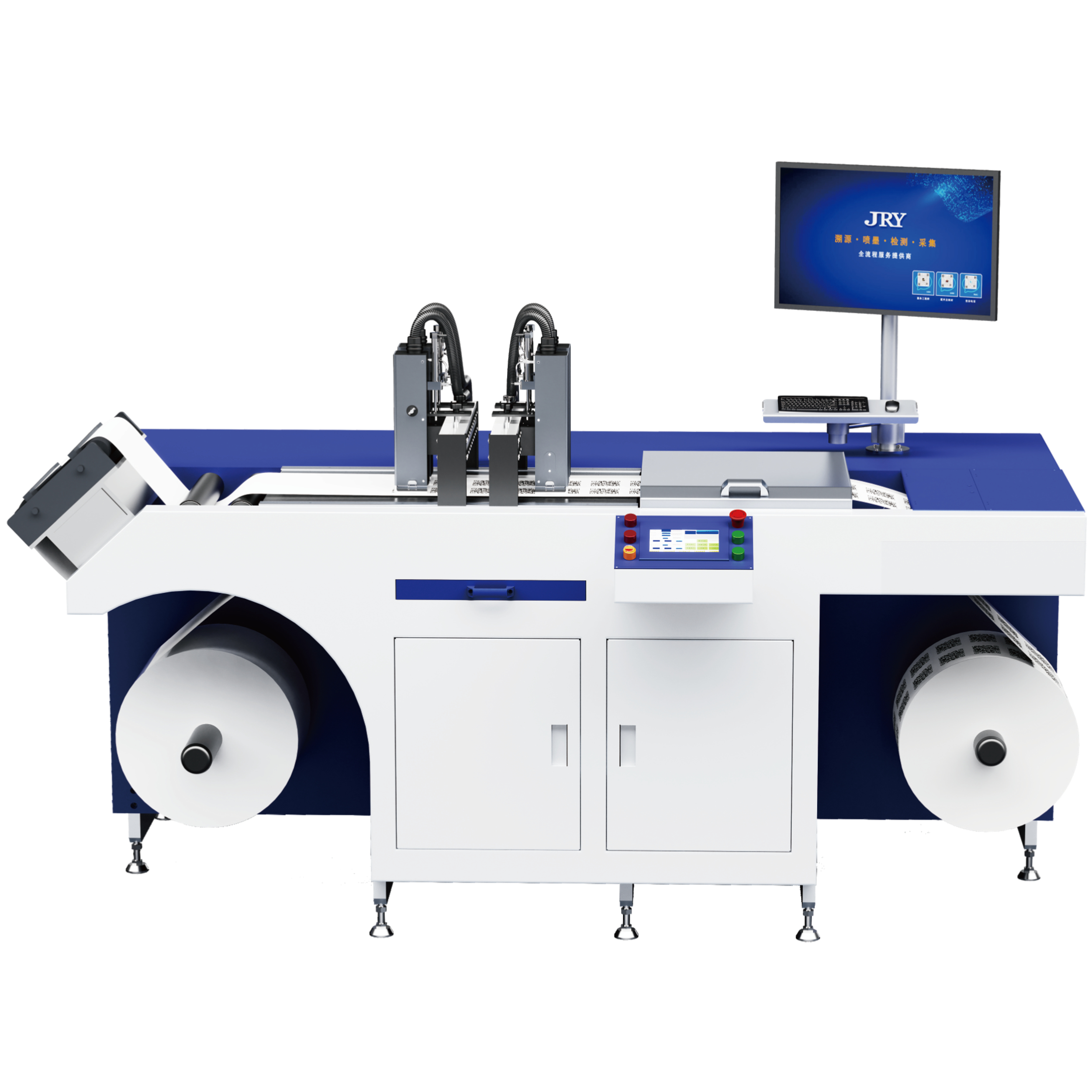 JRYL系列370型标签定制设备_科印印包圈