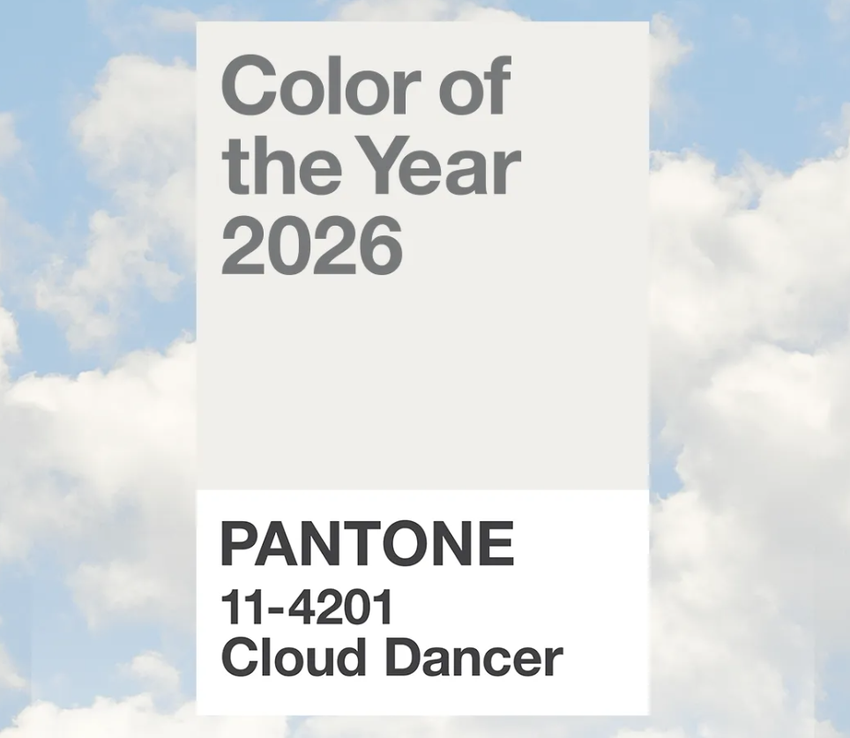 Pantone anuncia el color del año 2026: Cloud Dancer White - Noticias de ...